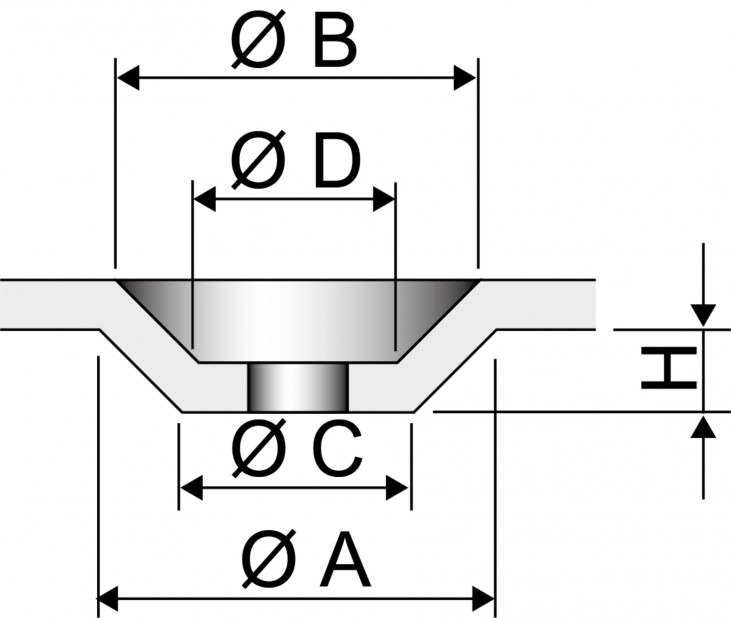 Bugna (con pianetto) verso l'alto | il basso - Utensili Speciali ...